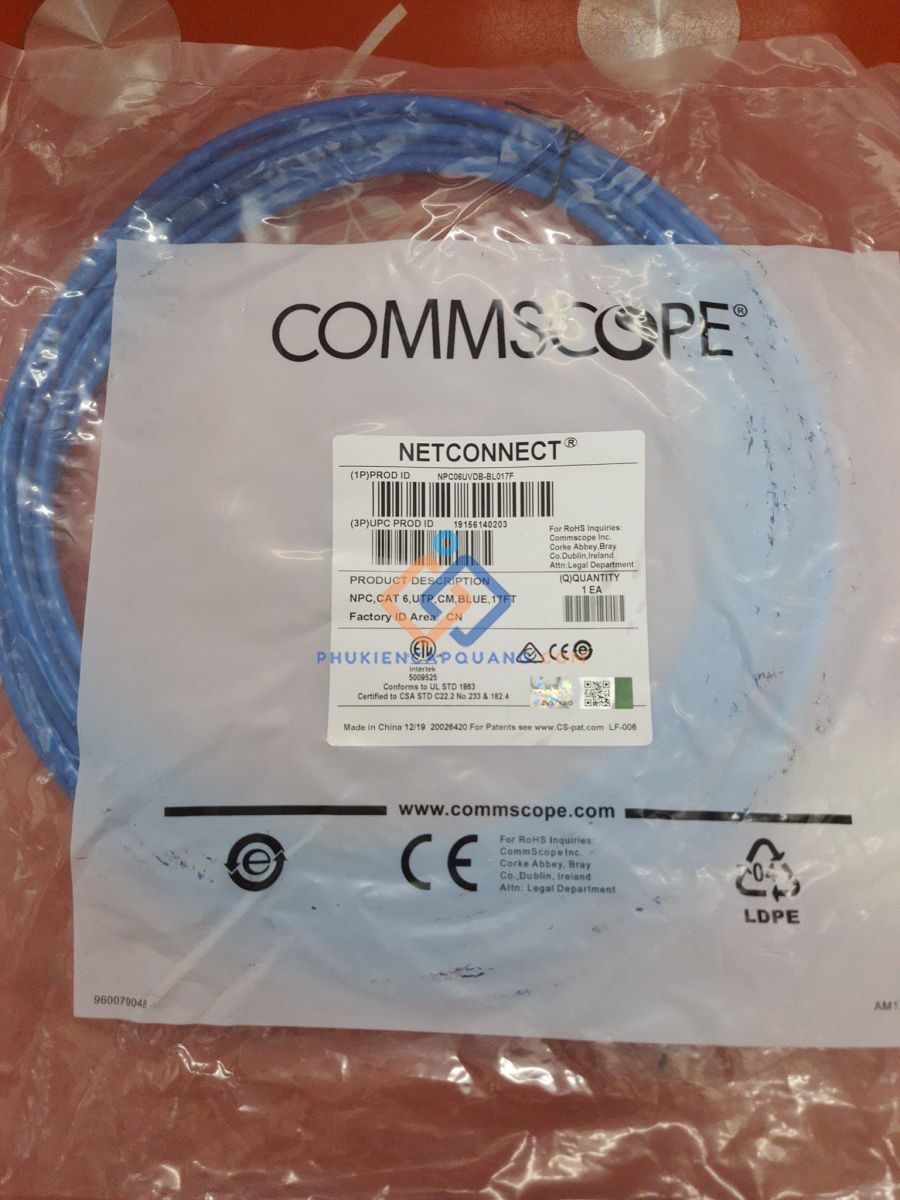 Dây nhảy mạng Commscope Cat6 25m Chính hãng